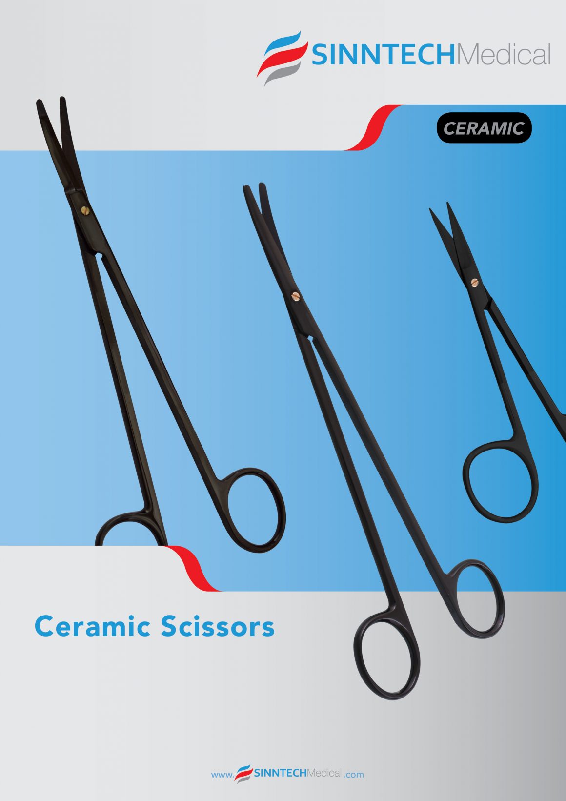 Ceramic Scissors - SinnTech Medical